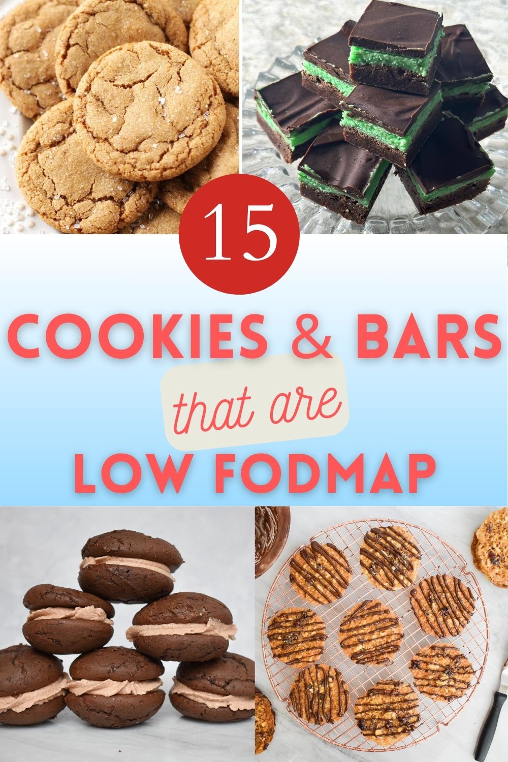 15 Indulgent Low FODMAP Cookies & Bars - Red Sauce | White Apron